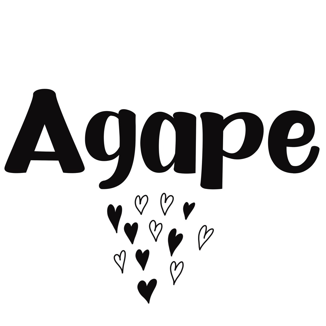 JW Agape Love SVG - Printable Clip Art Cutting File - Vinyl Decal ...