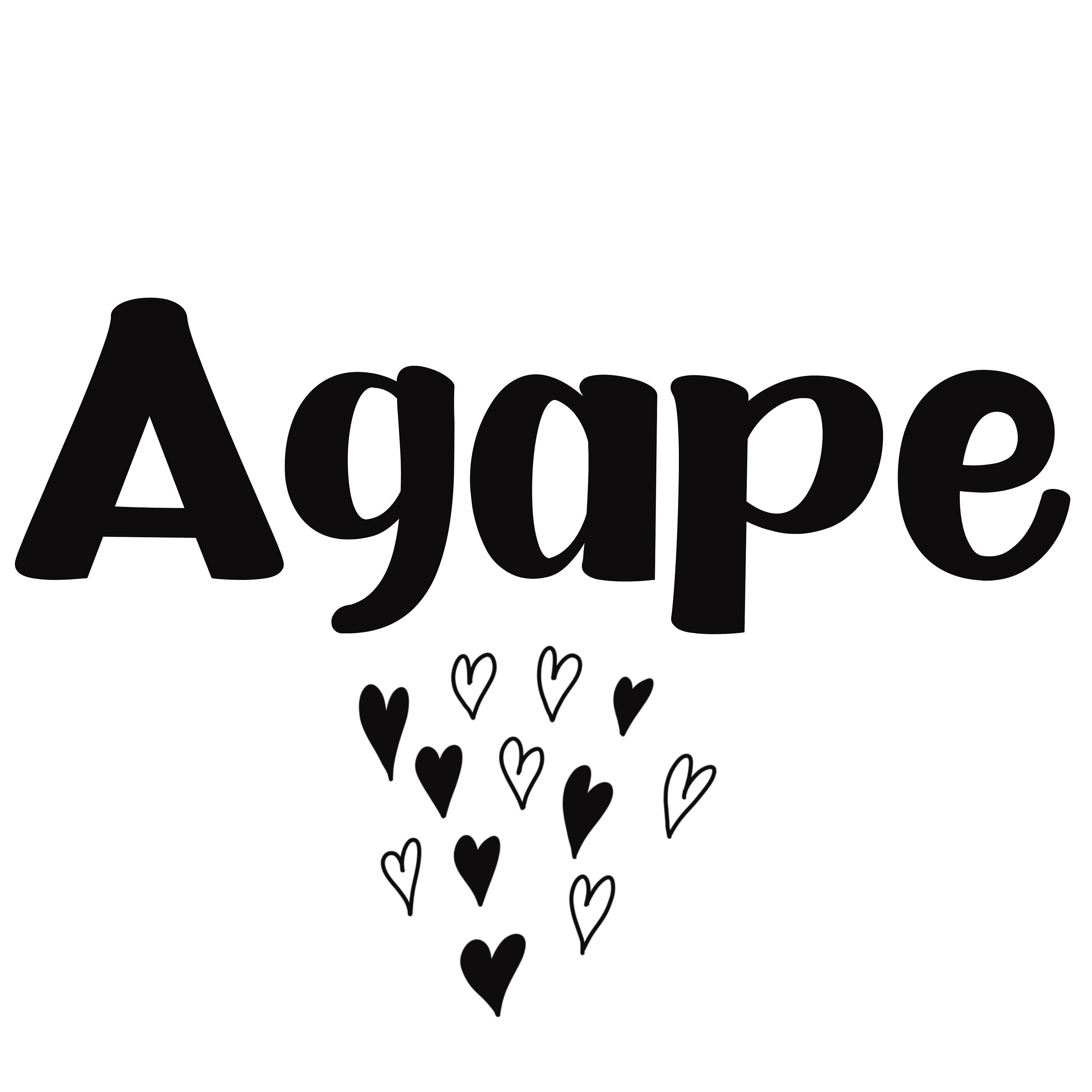 JW Agape Love SVG Printable Clip Art Cutting File Vinyl - Etsy India