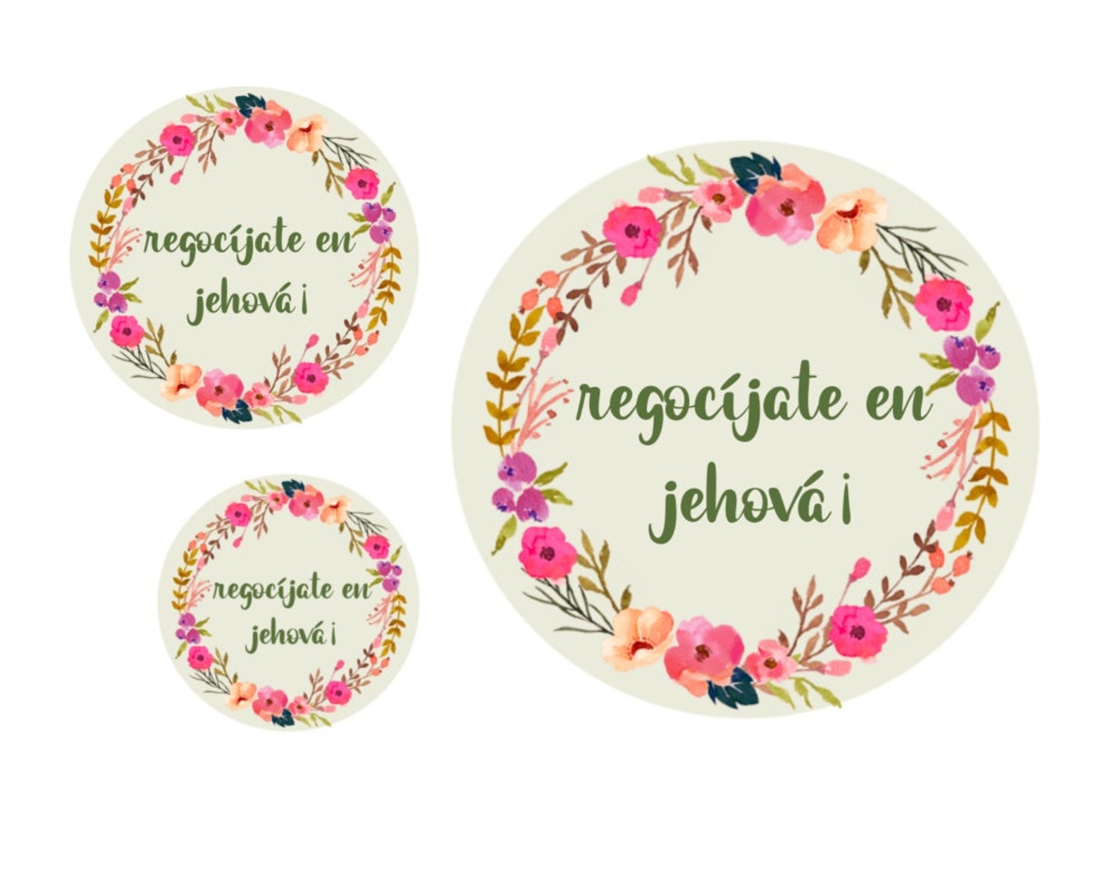 JW Rejoice in Jehovah Printable Stickers - Assembly Gift - Best Life ...