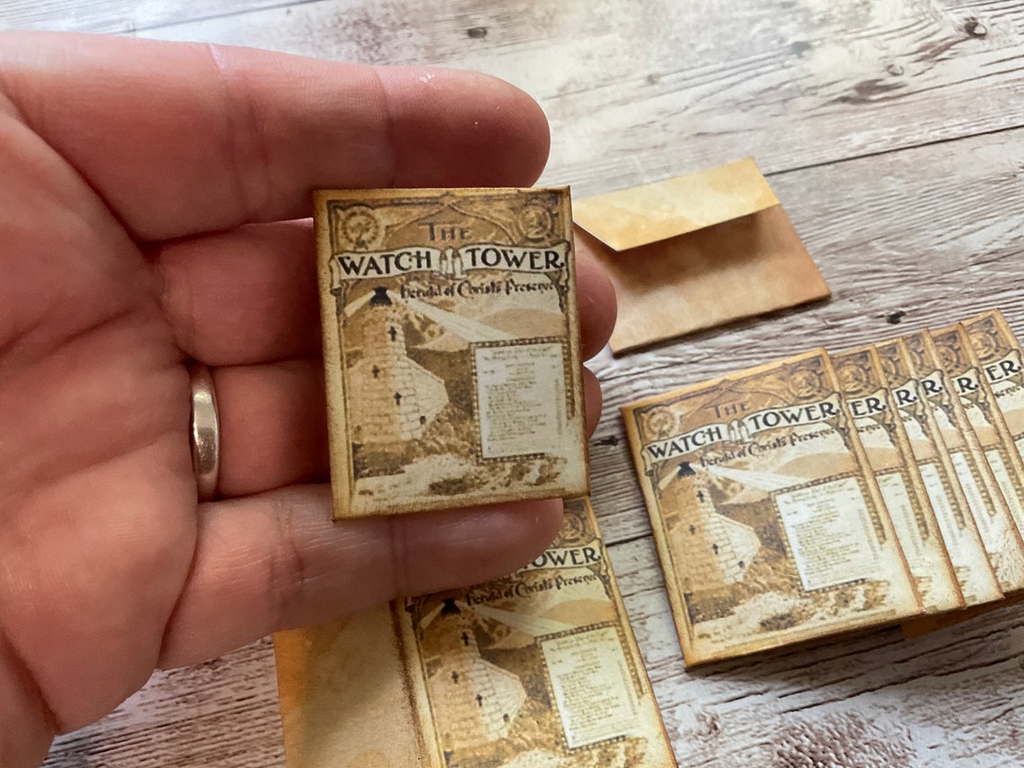 Tiny Printable Mini Watchtower Envelope Best Life Ever Jw - Etsy