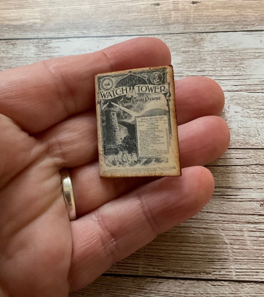 Tiny Printable Mini Watchtower Magazine - Best Life Ever - Jw Witnesses ...