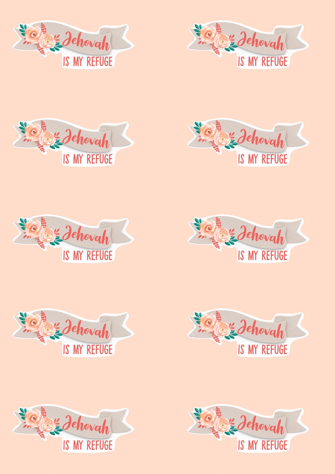 JW Printable Stickers JW Planner Stickers Jw Printables | Etsy