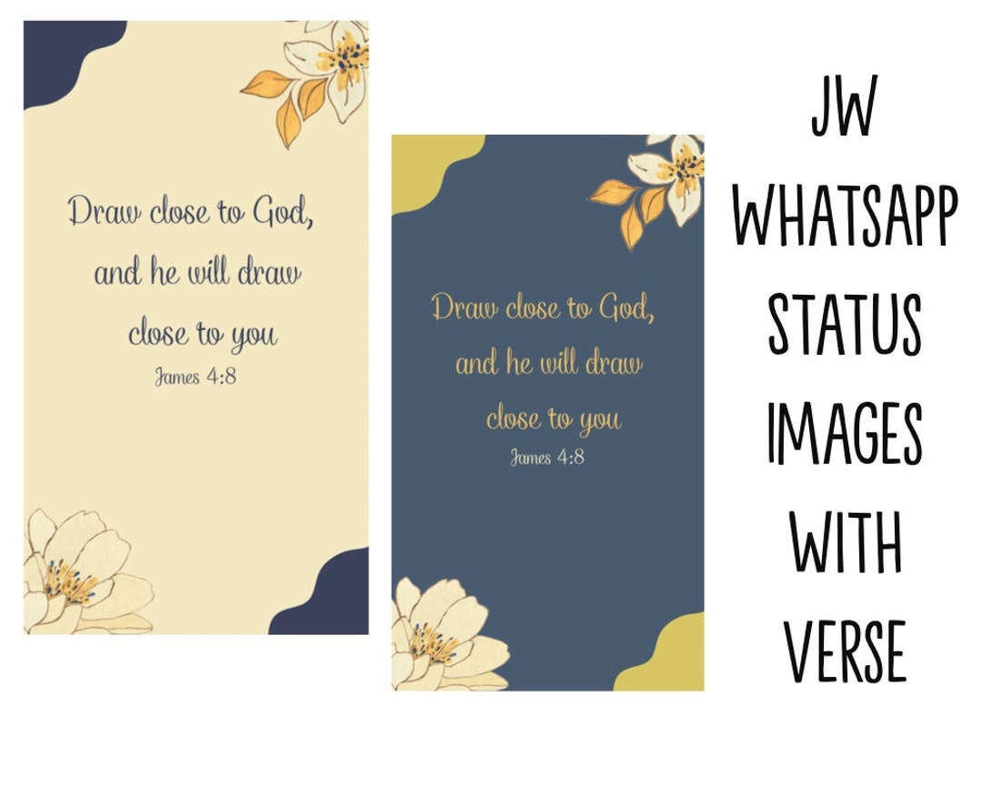 JW Whatsapp Status Scripture - Story Bible Verse - Jw Witnesses ...