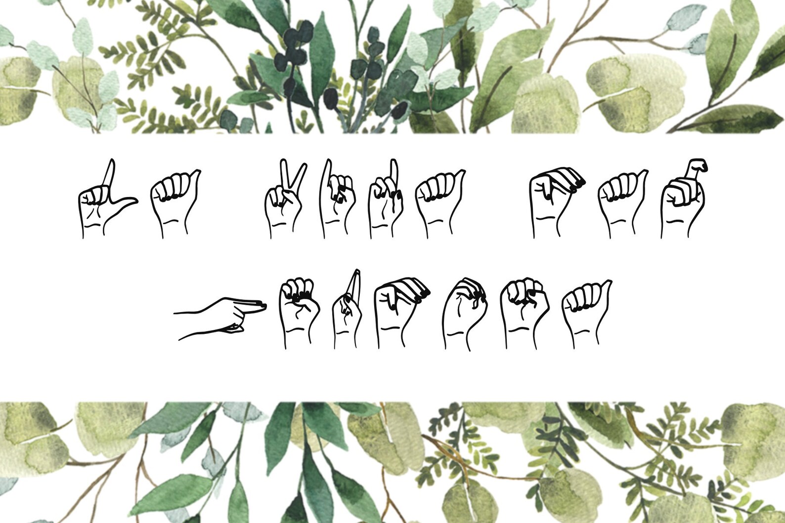 JW Espanol Sign Language Printable Card - Best Life Ever - Deaf Hearing ...
