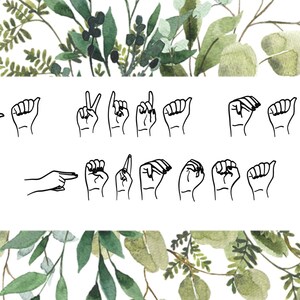 JW Espanol Sign Language Printable Card - Best Life Ever - Deaf Hearing ...