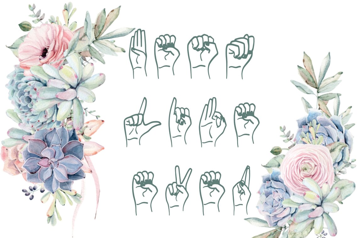 JW Sign Language Printable Card Best Life Ever Deaf - Etsy