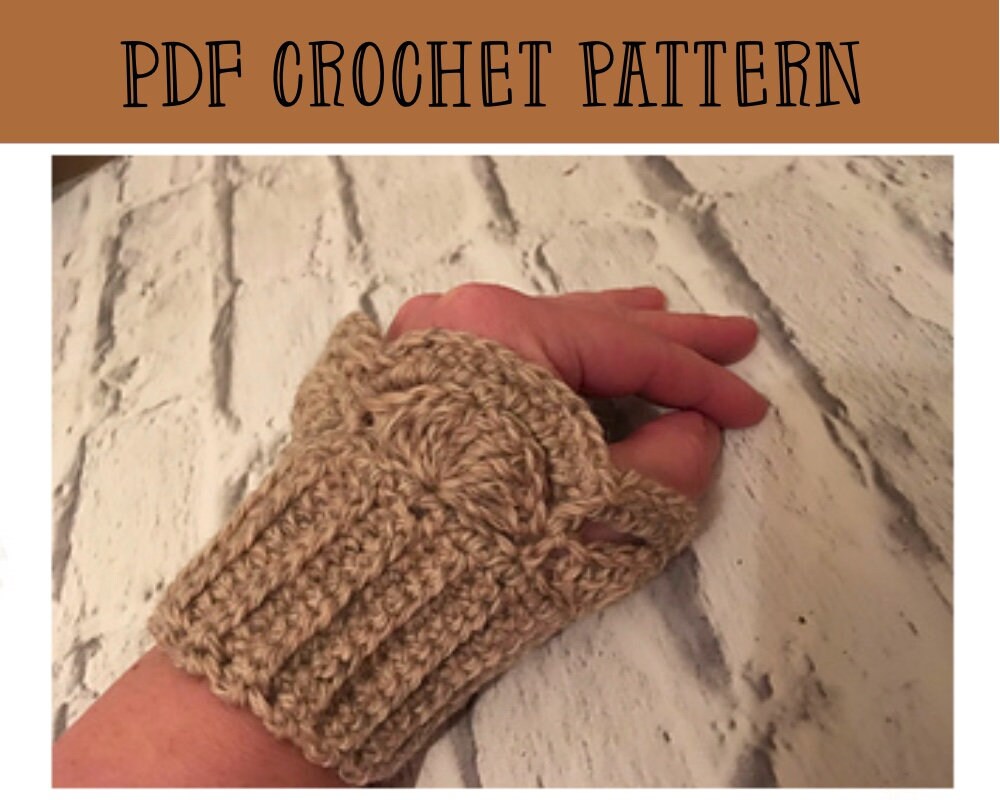 Crochet Cuffs Pattern - Pdf Crochet Pattern -crochet Cuffs Pattern ...