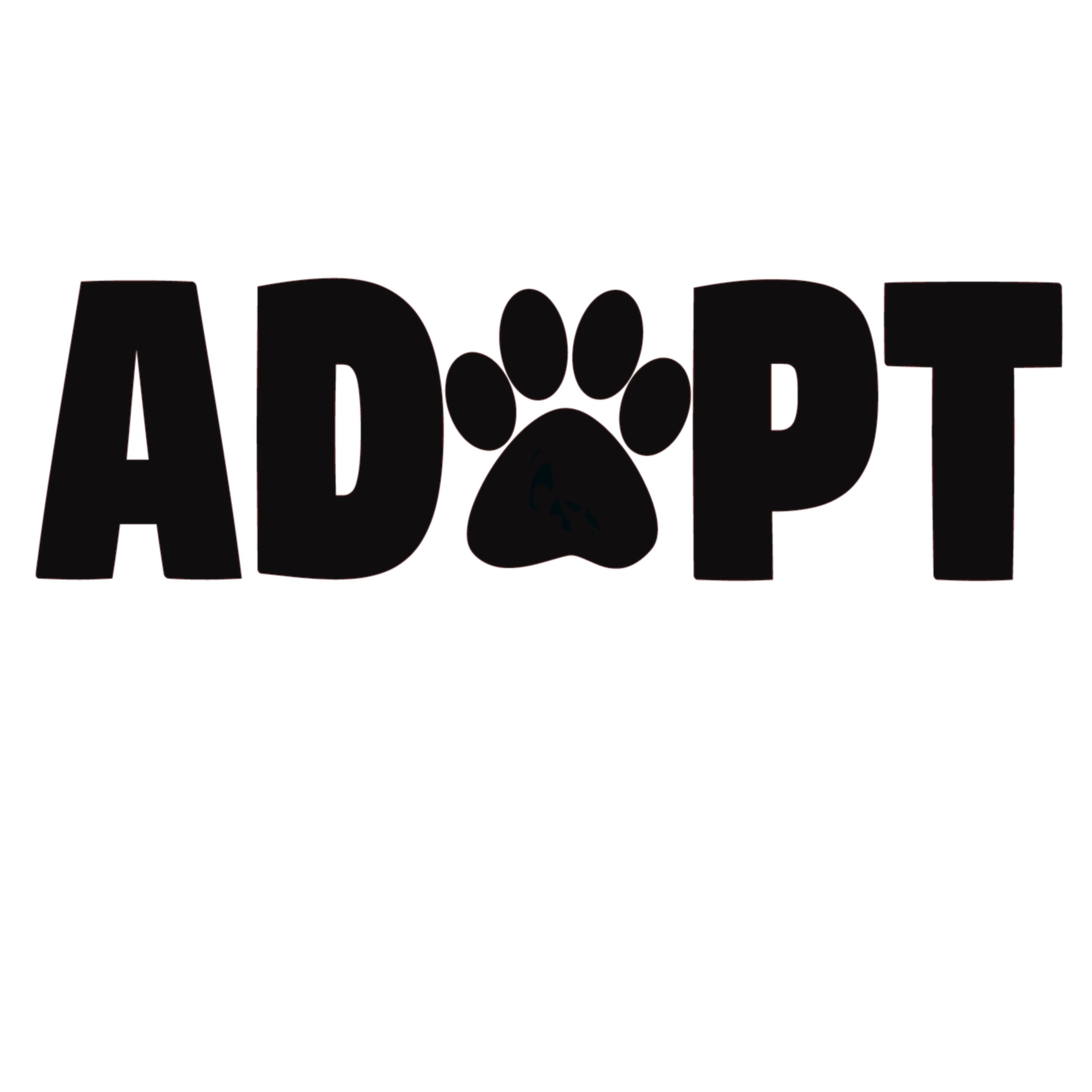 Adopt SVG Animal Rescue - Printable Animal Welfare - Dog Rescue SVG ...