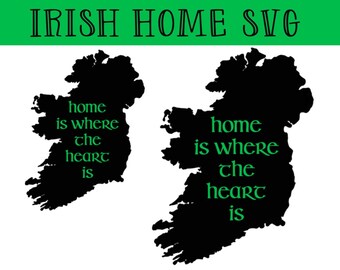 Ireland Map Svg | Etsy