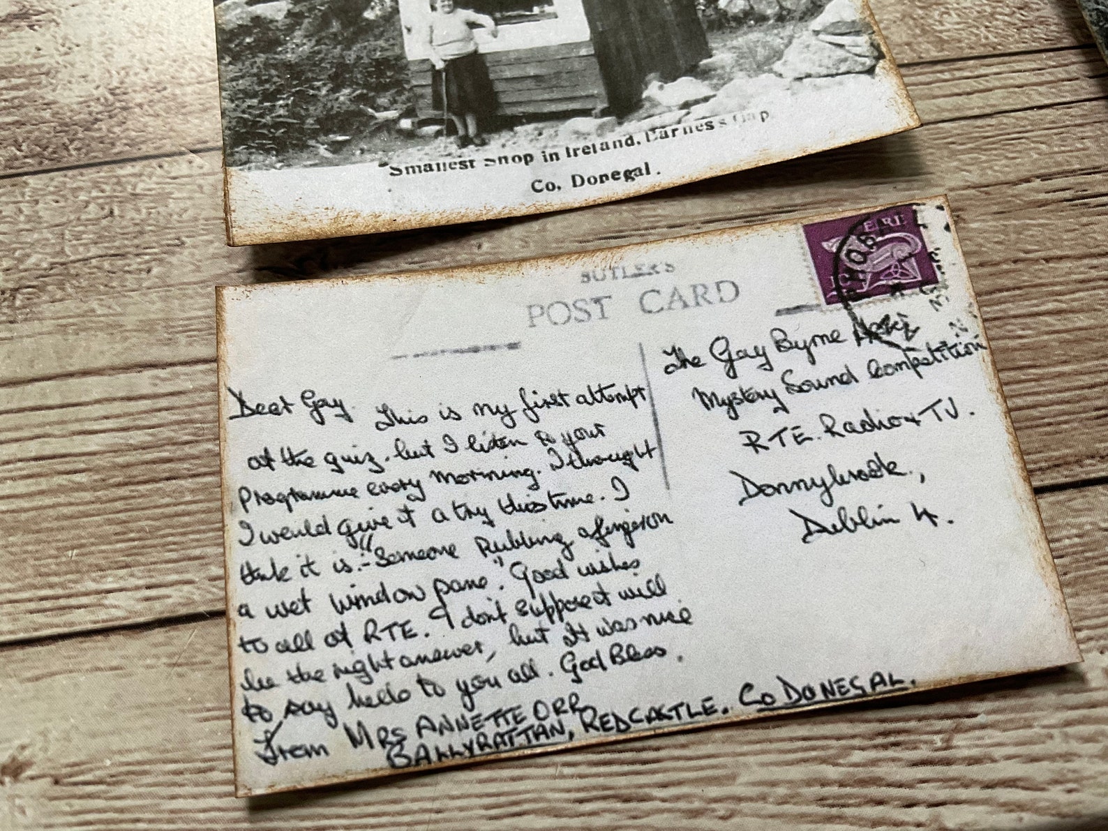 Printable Mini Vintage Irish Postcards Ireland Ephemera - Etsy