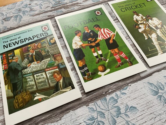 Ladybird retro Postcards Six all time classic stories Lovely to craft ...