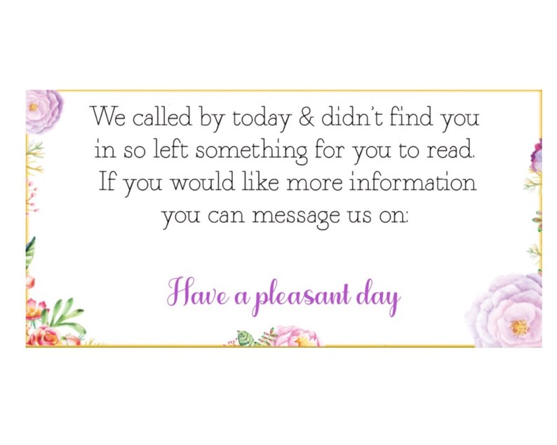 JW Printable Ministry Calling Card - Jw Witnesses - Best Life Ever ...