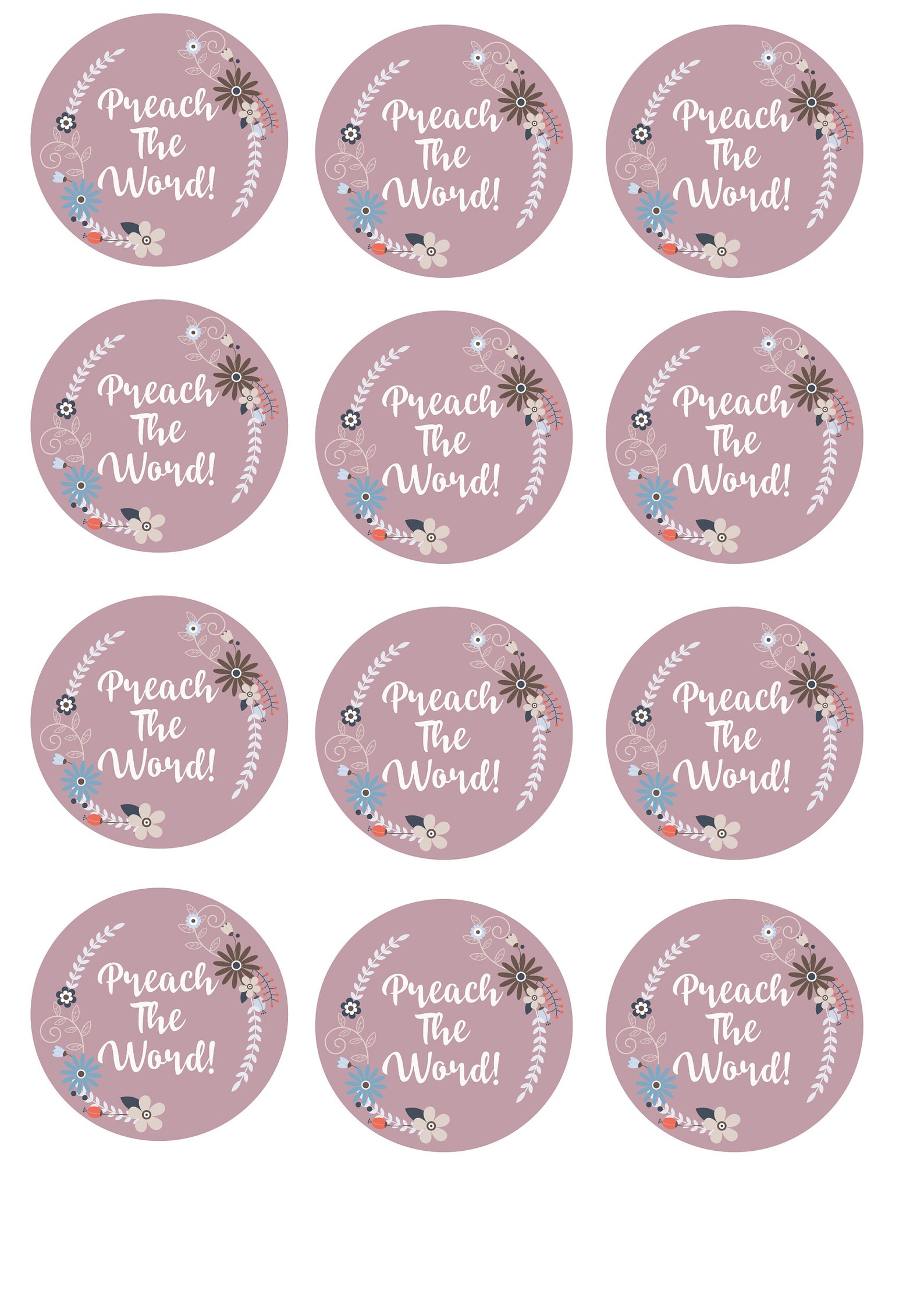 JW Printable Stickers Card Baptism Gift Labels Jehovahs - Etsy Canada