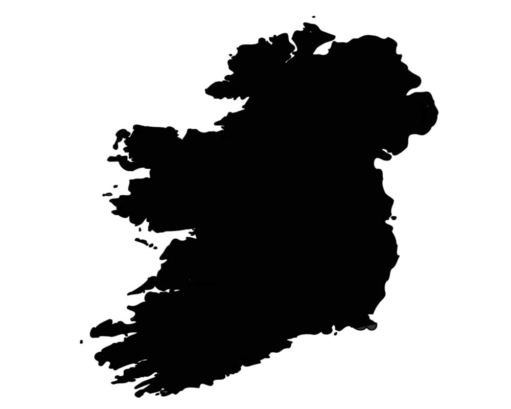 Ireland Map SVG Irish Cutting File Cricut Decal Transfer - Etsy Australia