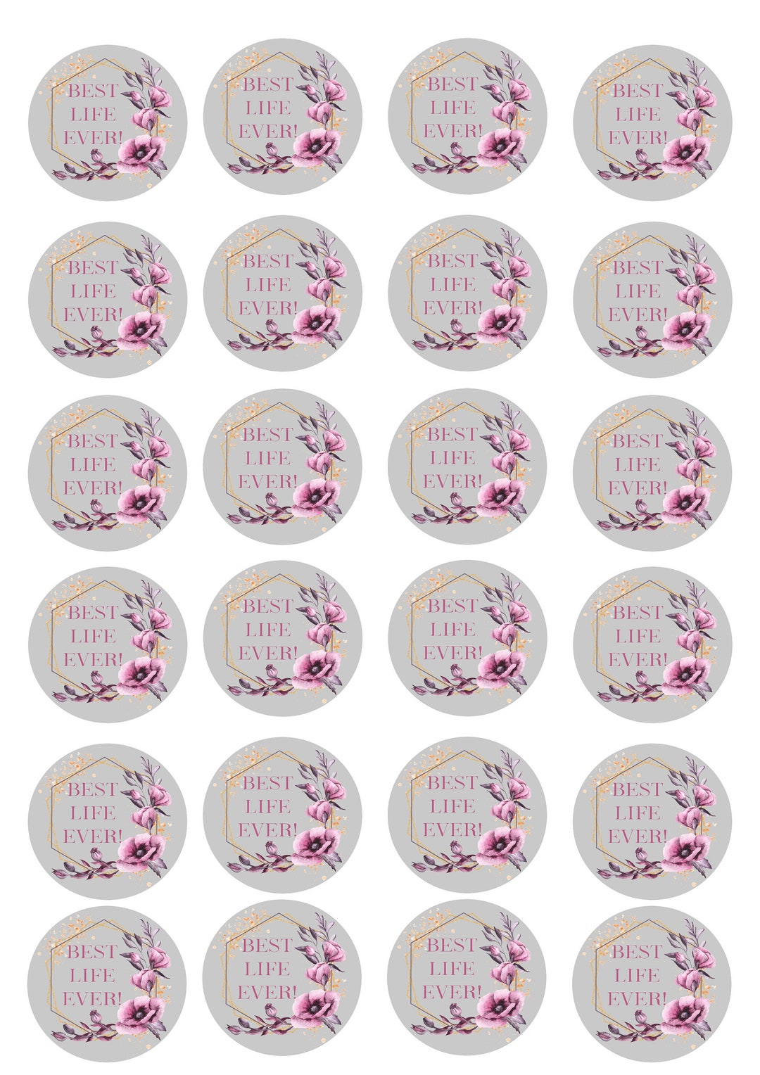 JW Best Life Ever Mini Stickers - Planner Stickers - Jw Printable ...