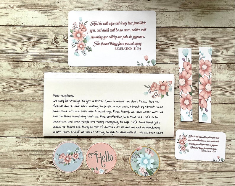 Printable Letter Writing Kit 8 Elements Jw Printable Gift - Etsy