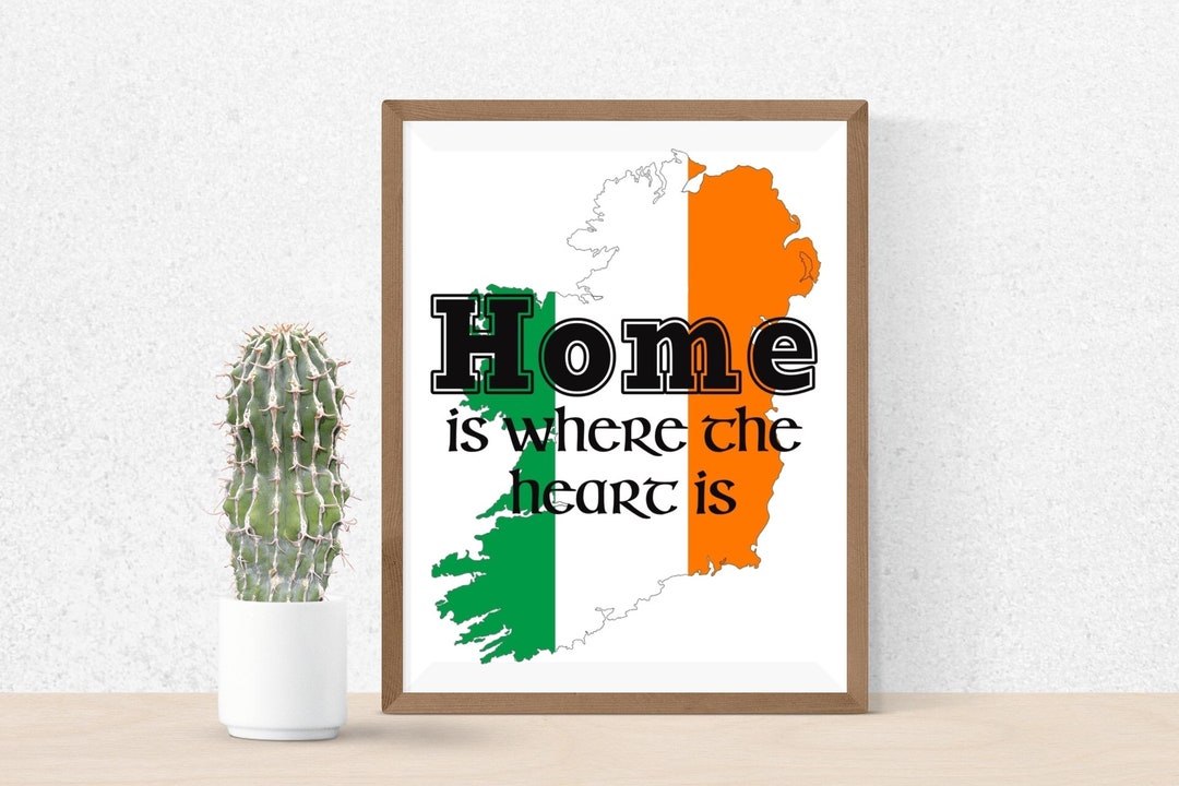 Ireland Home SVG Map - Irish SVG - Ireland Cutting File - Irish Cutting ...