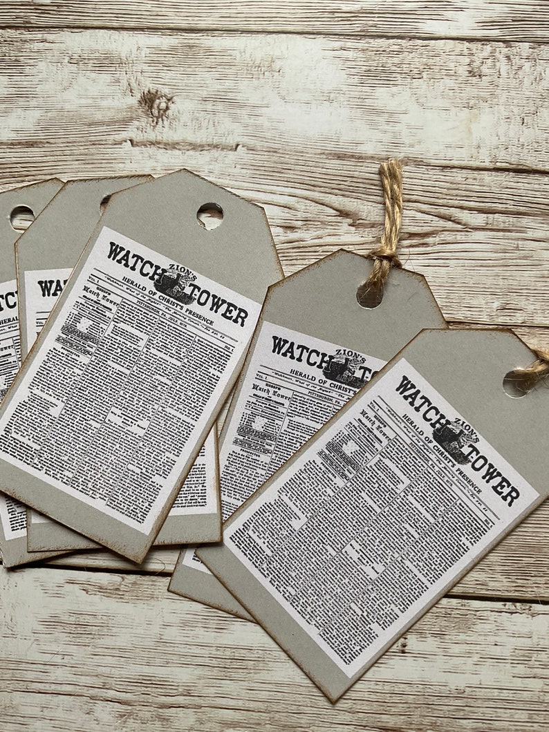 JW Watchtower Printable Tags Bookmarks Gift Pioneer School - Etsy