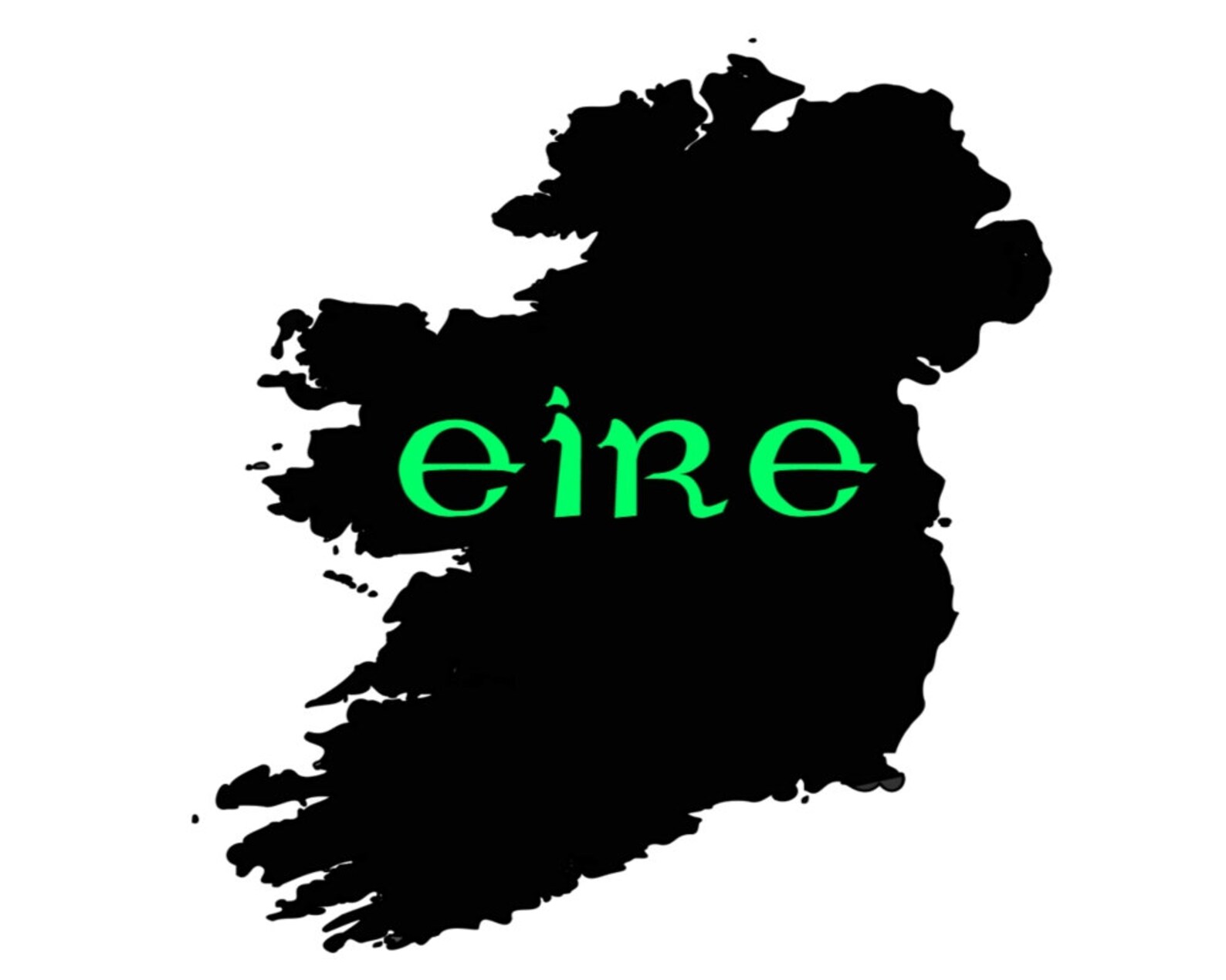 Ireland SVG Ireland Map SVG Irish SVG Ireland Cutting - Etsy Ireland