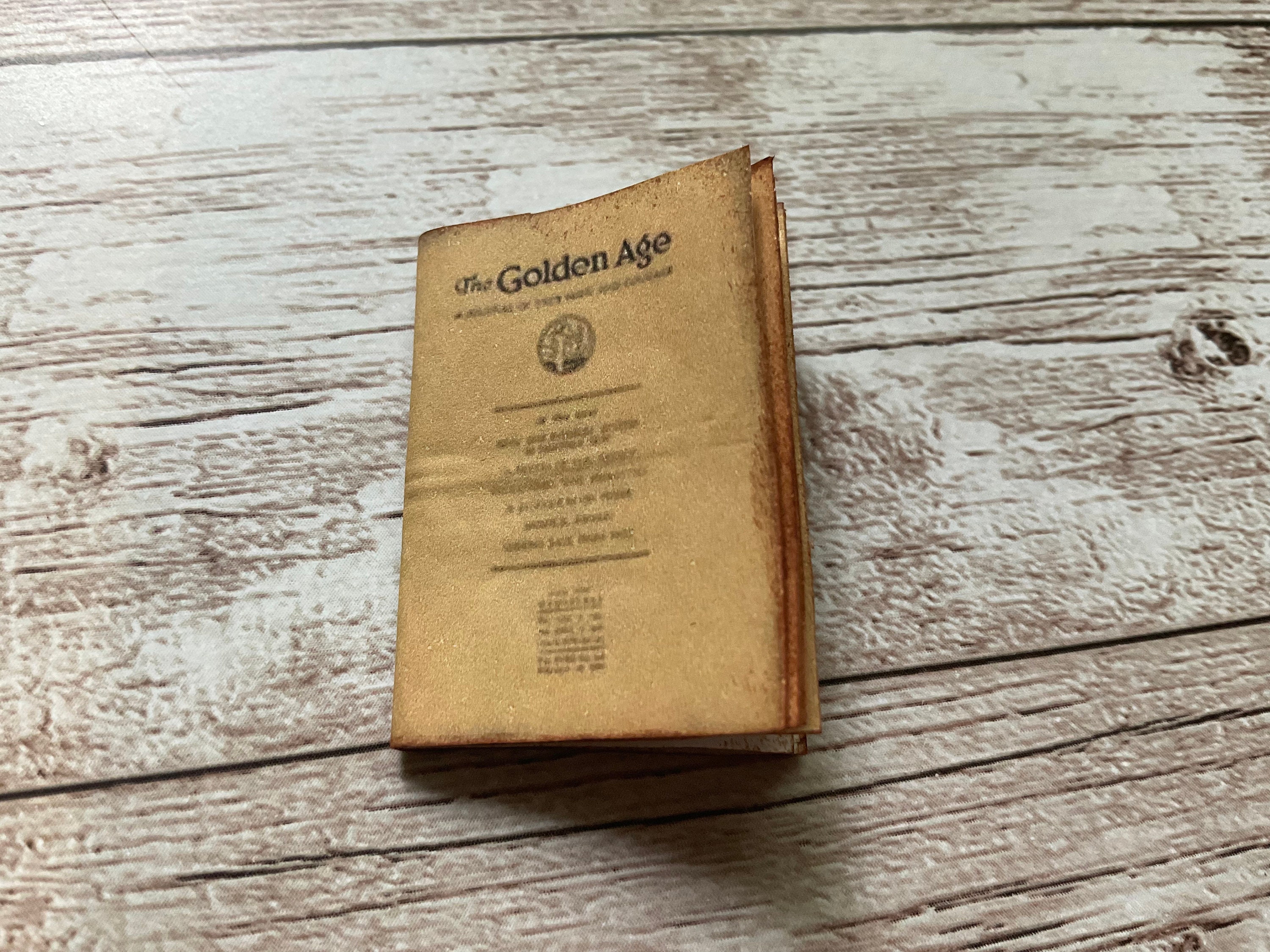 Tiny Printable Mini Golden Age Magazine Best Life Ever Jw - Etsy