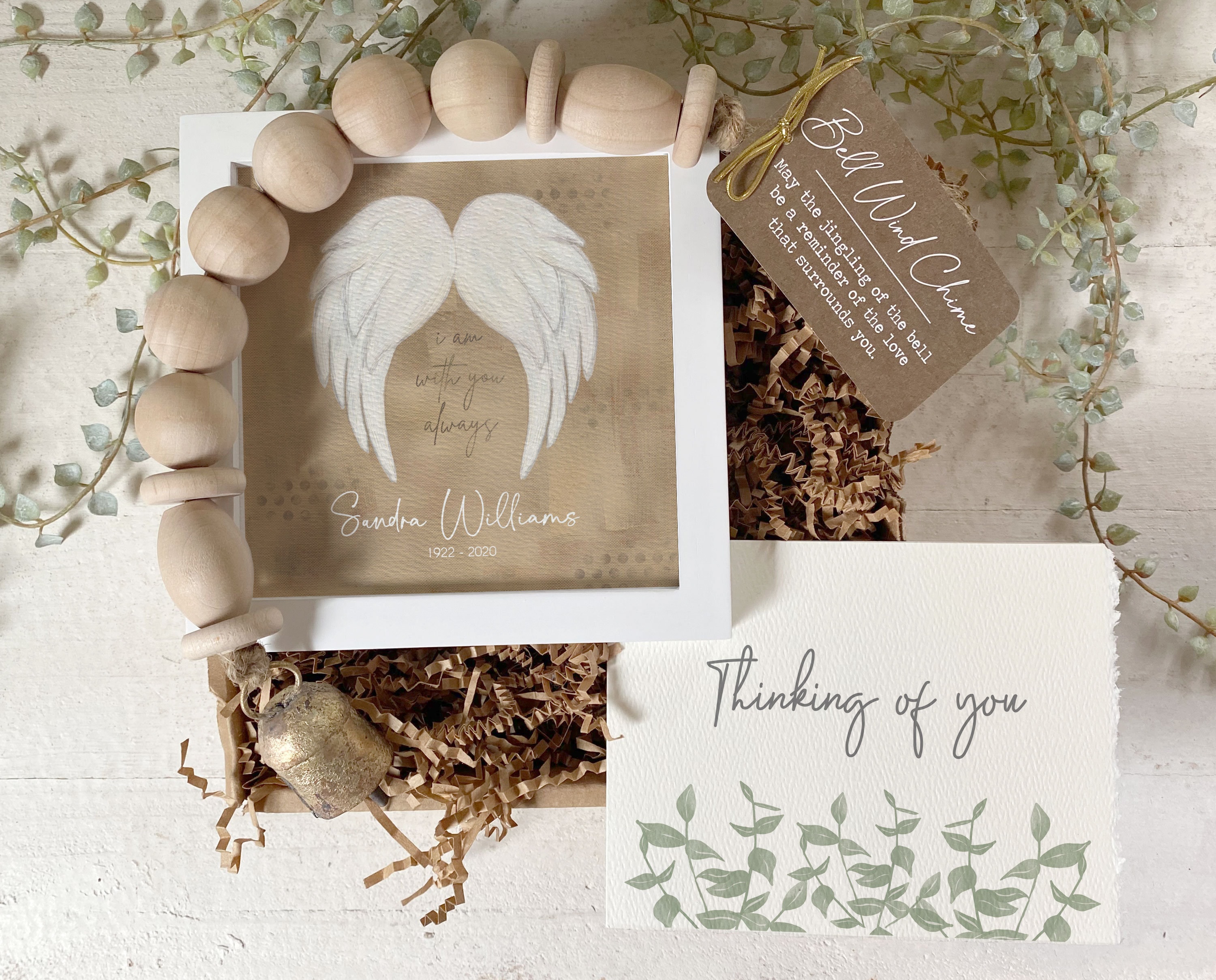 PERSONALIZED ANGEL WINGS Painting Sympathy Gift Memorial for - Etsy