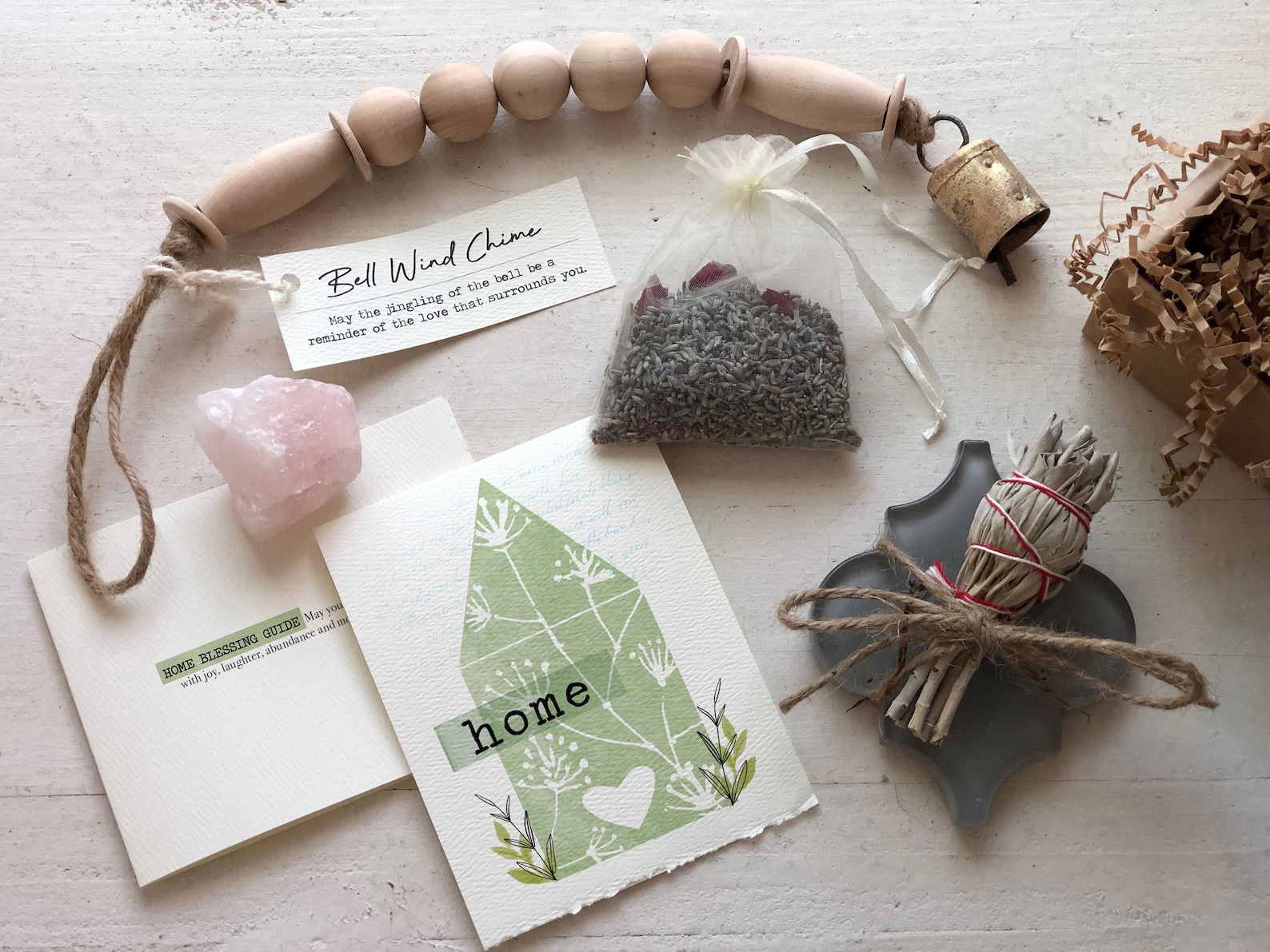 6 Pc HOUSE WARMING GIFT Box Home Sweet Home Blessing Kit - Etsy