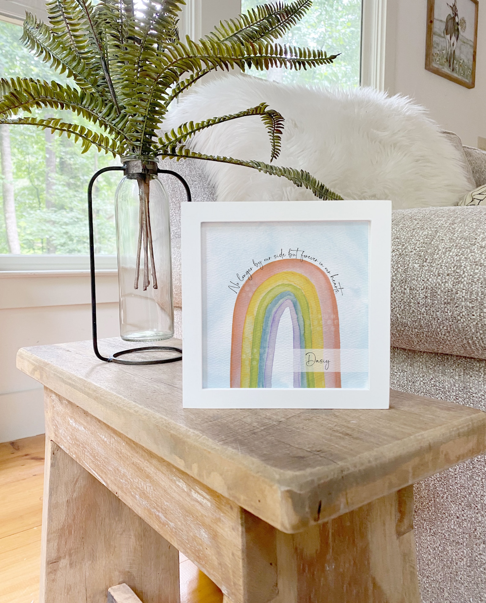 RAINBOW BRIDGE SYMPATHY Gift Pet Personalized Dog / Cat - Etsy