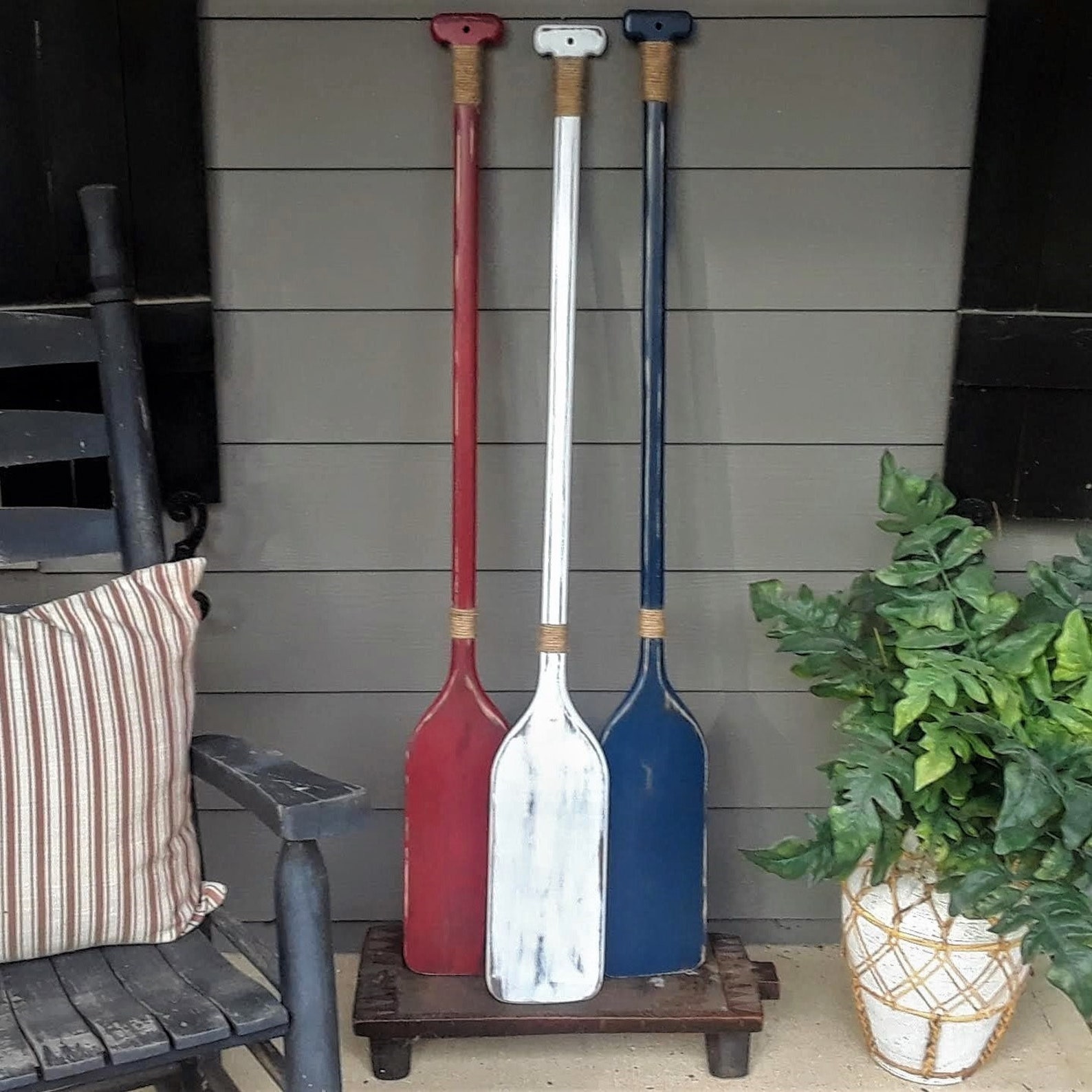 OARS WALL DECOR Set of 2 3 or 4 Oars Decorative Oars - Etsy