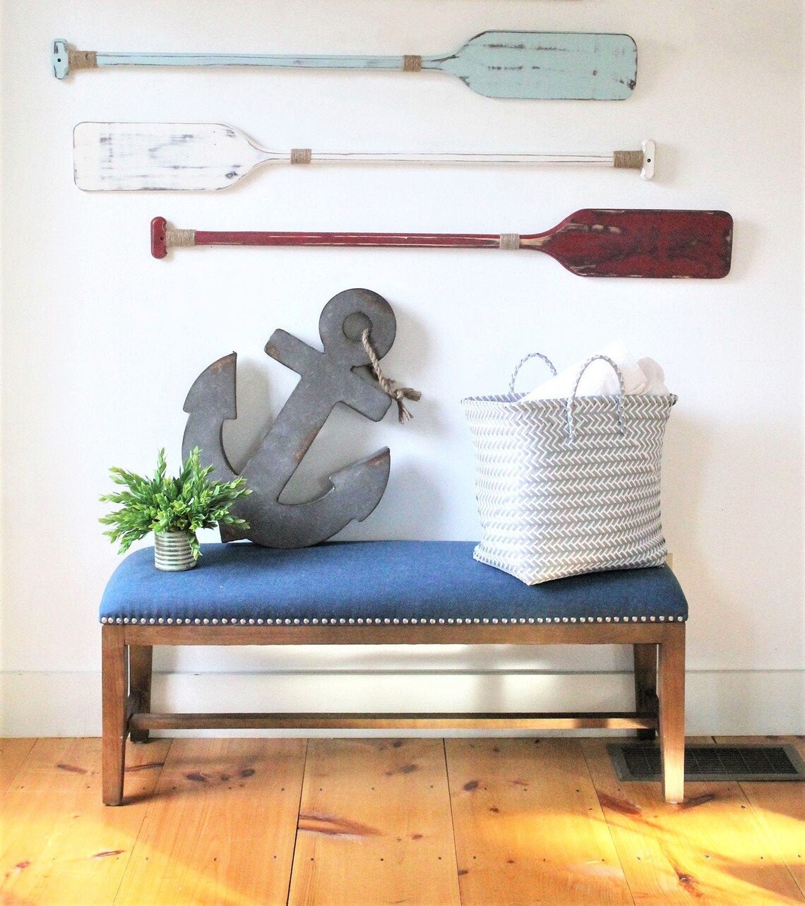 OARS WALL DECOR Set of 2 3 or 4 Oars Decorative Oars - Etsy