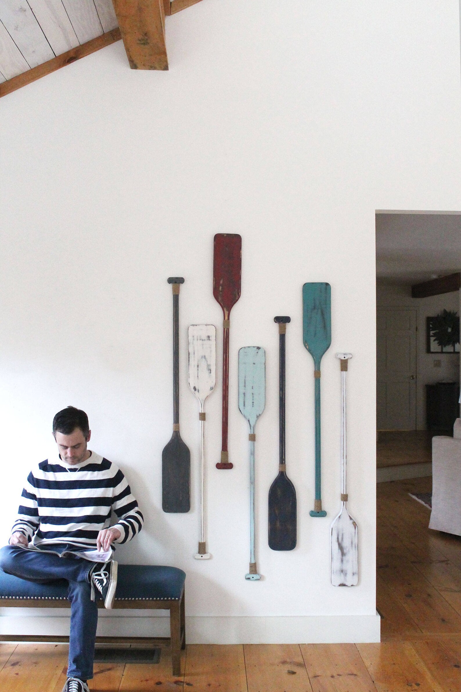 OARS WALL DECOR Set of 2 3 or 4 Oars Decorative Oars - Etsy