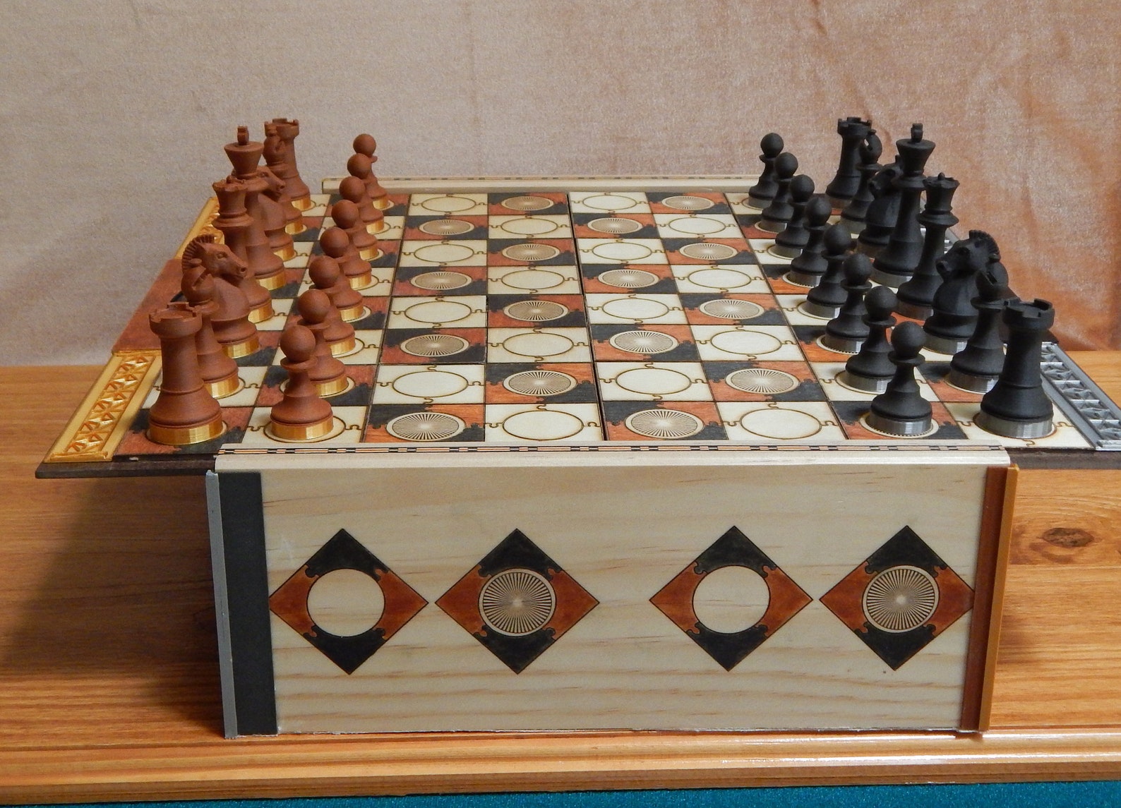 Puzzle Box Chess Set - Etsy