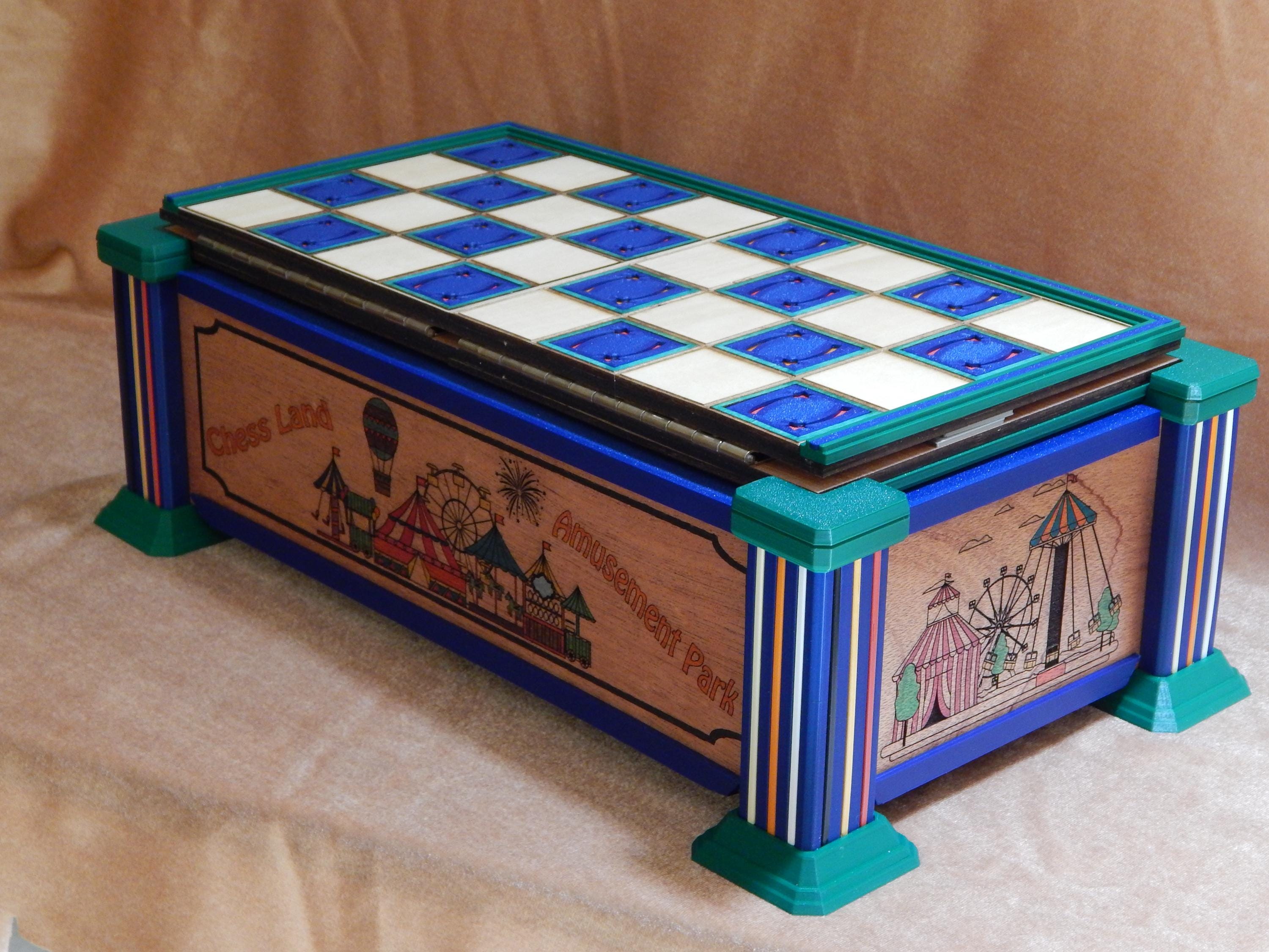 Chess Land Amusement Park Chess Set - Etsy
