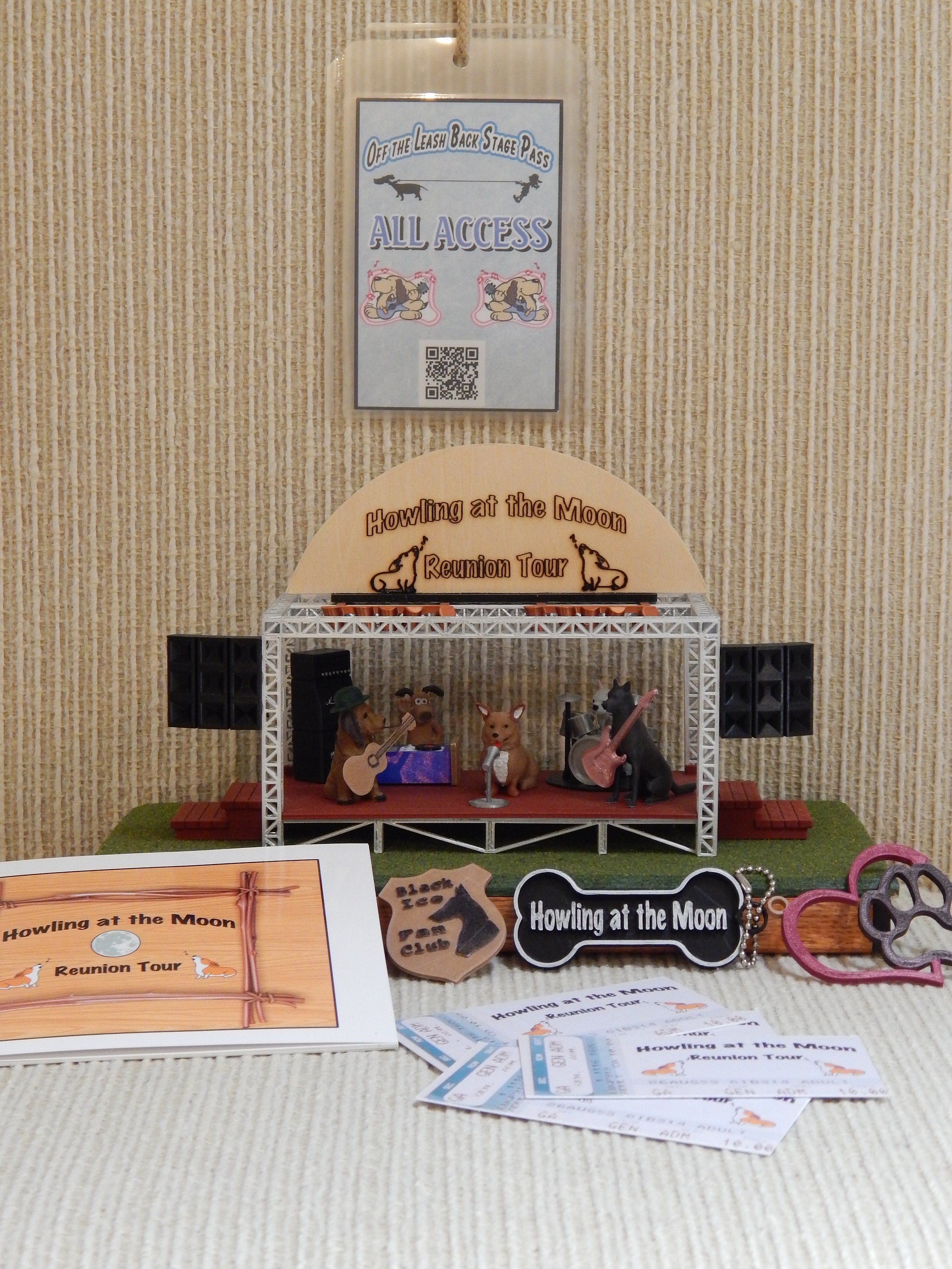 Rock Band Howling at the Moon Reunion Tour Collectibles. - Etsy