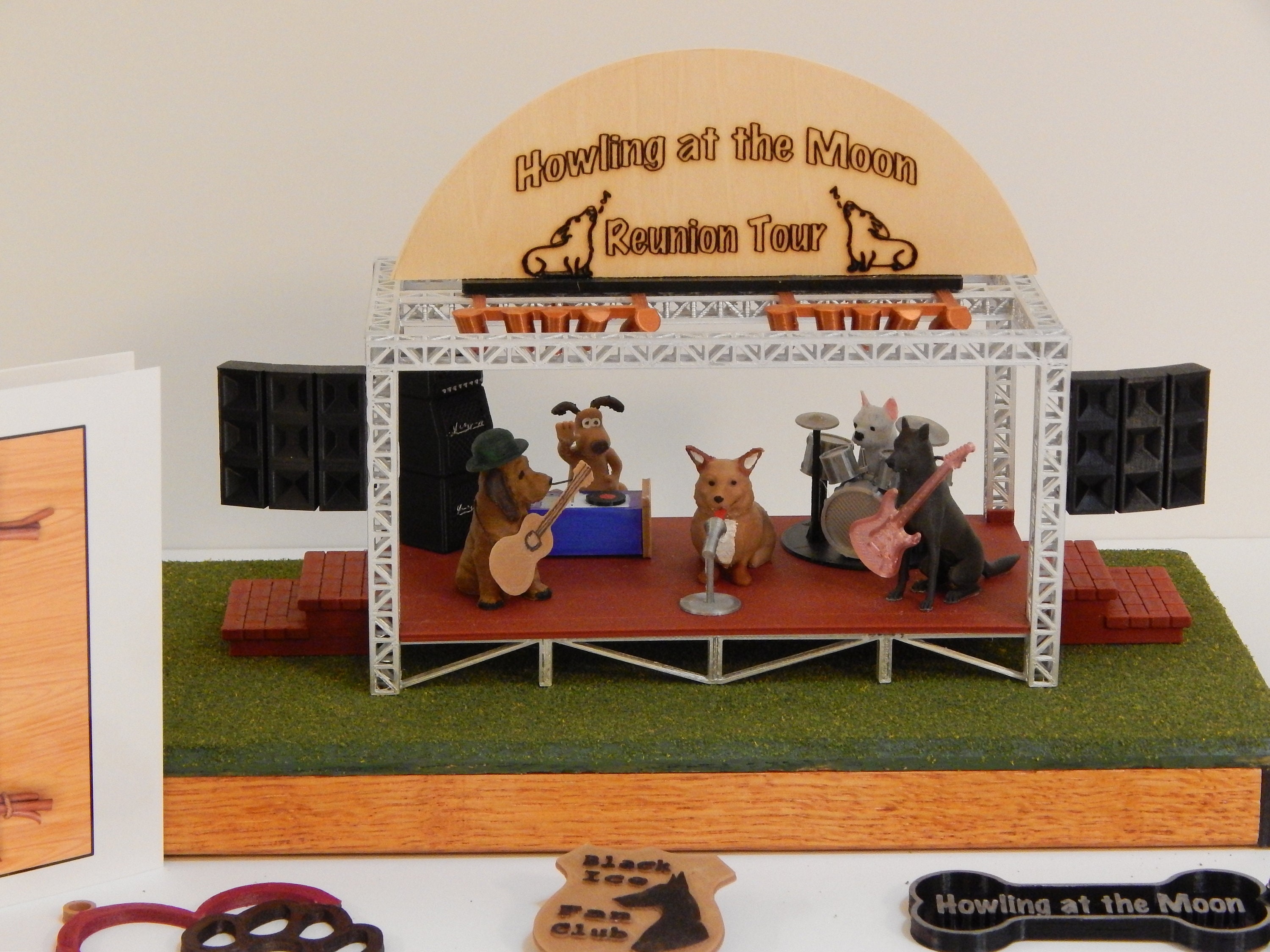 Rock Band Howling at the Moon Reunion Tour Collectibles. - Etsy