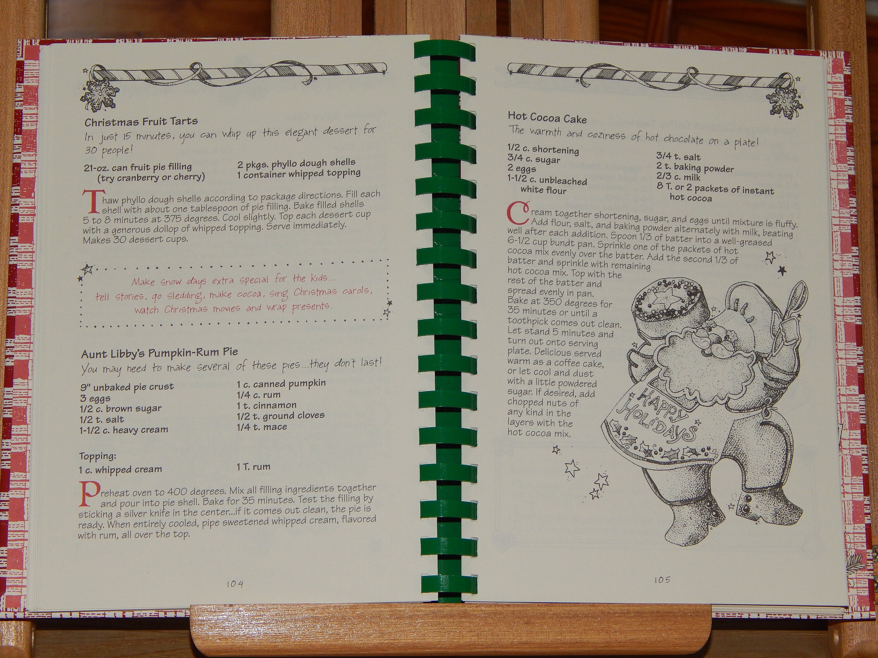 Homespun Christmas Goose Berry Patch Cook Book - Etsy