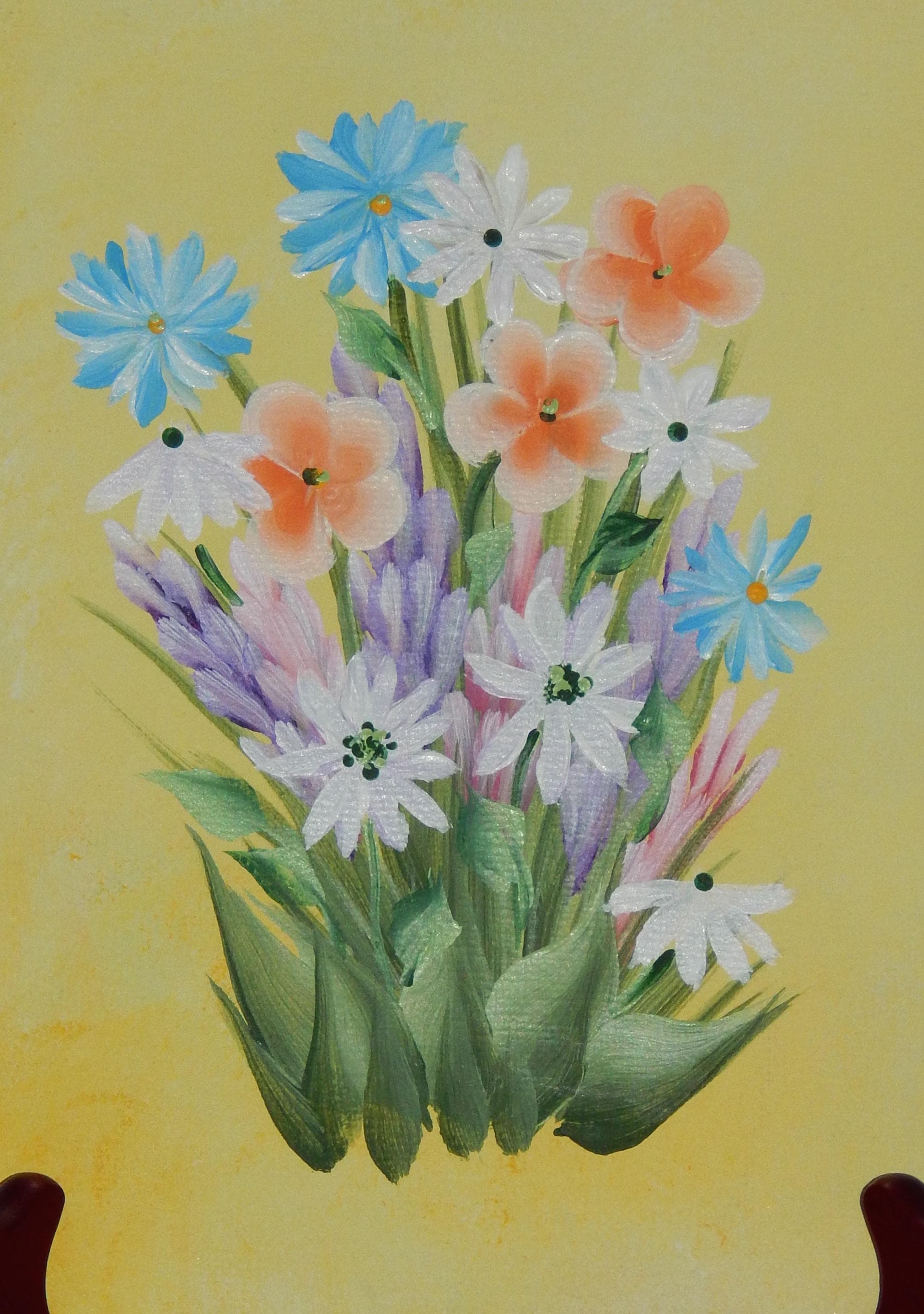 Realistic Drawings Of Flowers In Color
