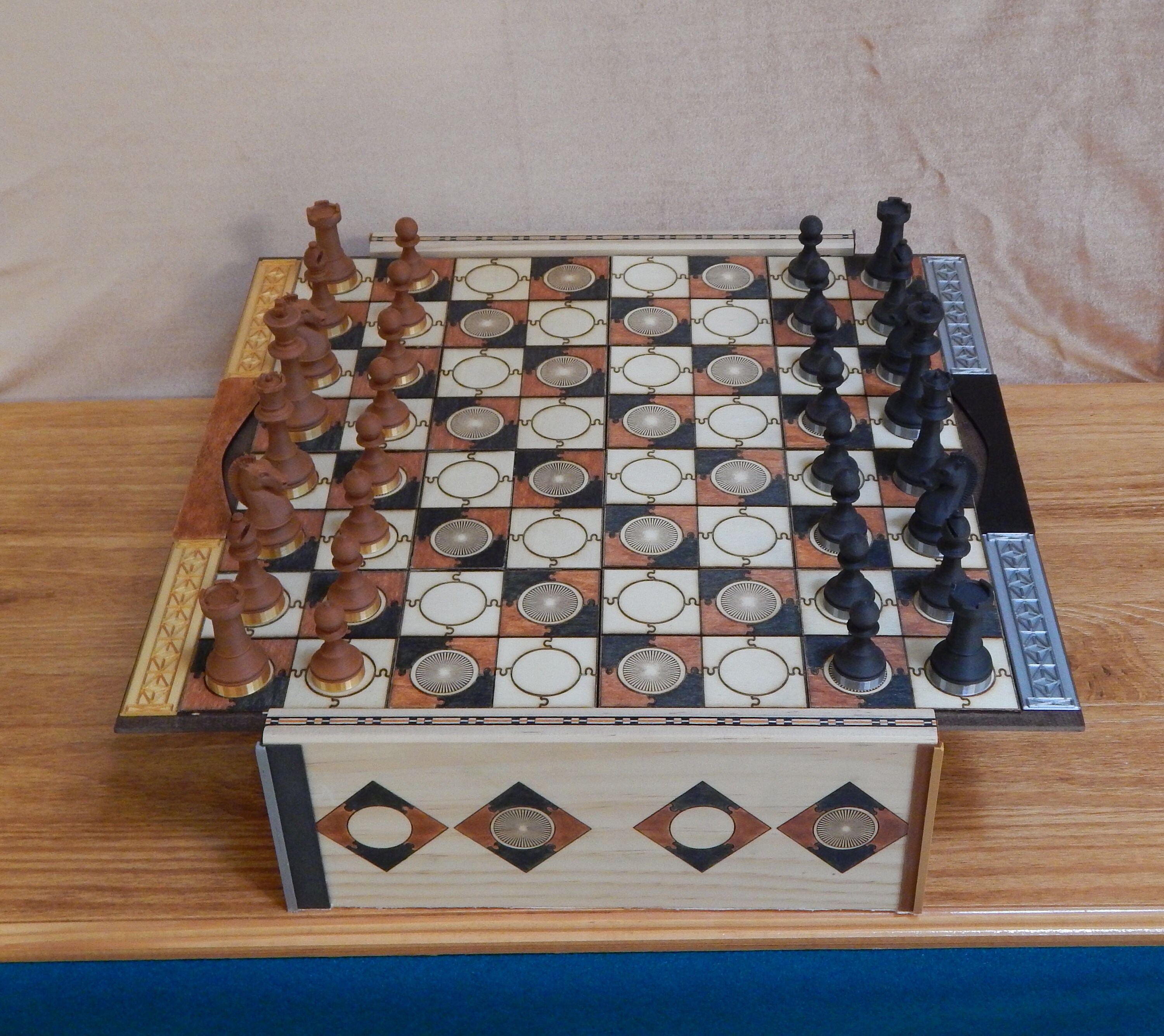 Puzzle Box Chess Set - Etsy
