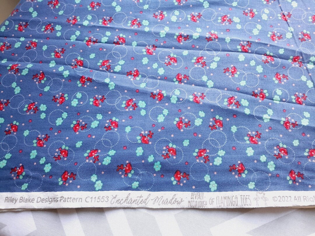 Enchanted Meadows Riley Blake, 3+ Yard Rolls, 1/2" Double Fold Bias ...