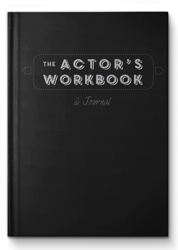 The Actor's Workbook & Journal | Etsy