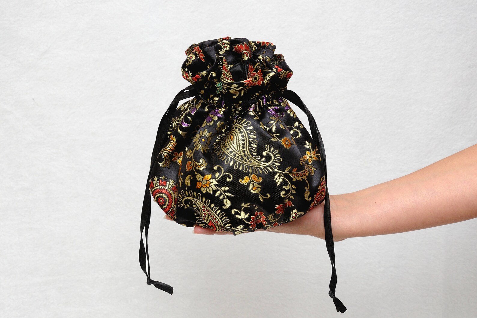 Drawstring Small Bag Drawstring Jewelry Tote Travel Gift Beauty Gift ...