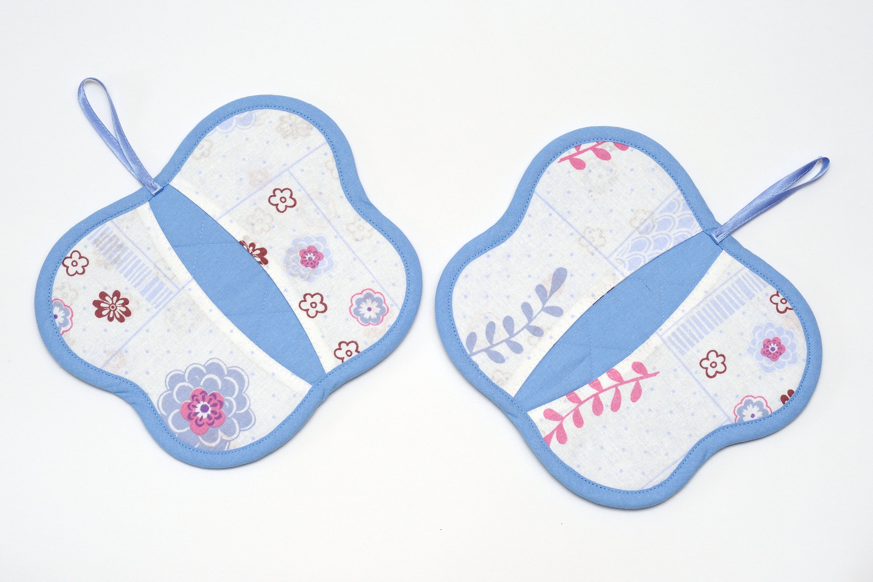 Fabric Potholders Cotton Pot Holders Hostess Gift Mom Gift for Mum ...