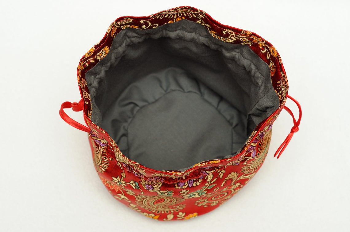 Drawstring Small Bag Drawstring Jewelry Tote Travel Gift Beauty Gift ...