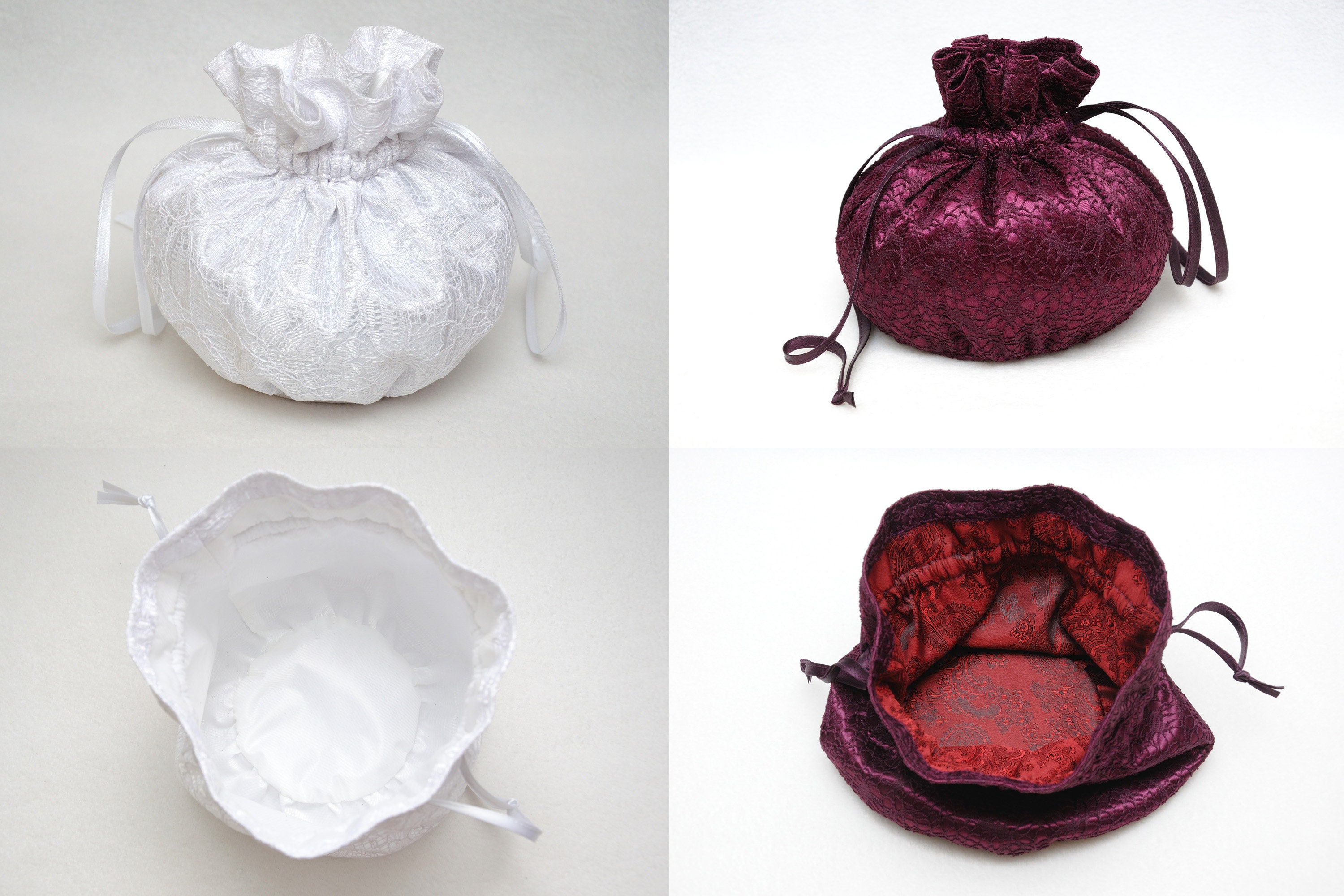 Drawstring Wedding Bag Gift Bag Bridesmaid Bag Candy Bag Sweets Bag ...