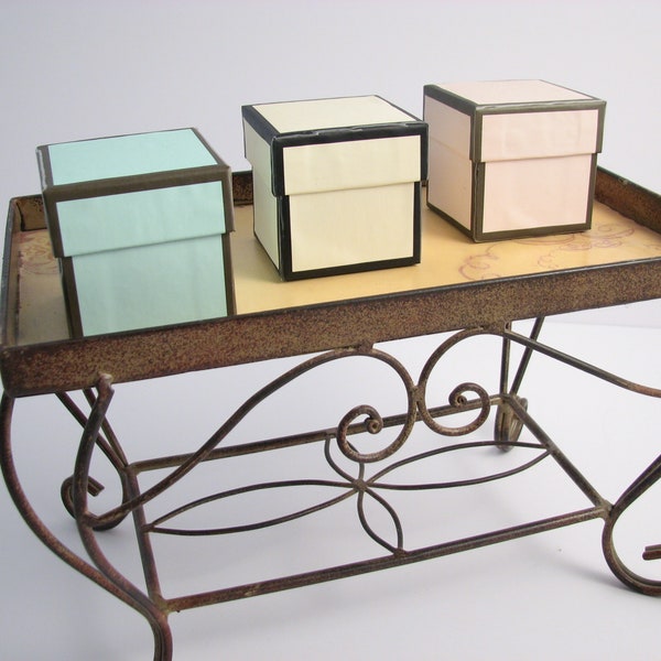 Ivory Favor Boxes - Etsy