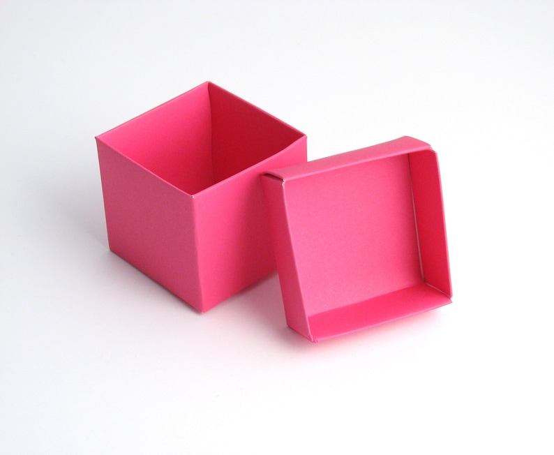 10 Pink Favor Boxes, Wedding Favor Boxes, Candy Boxes, Party Favor Box ...