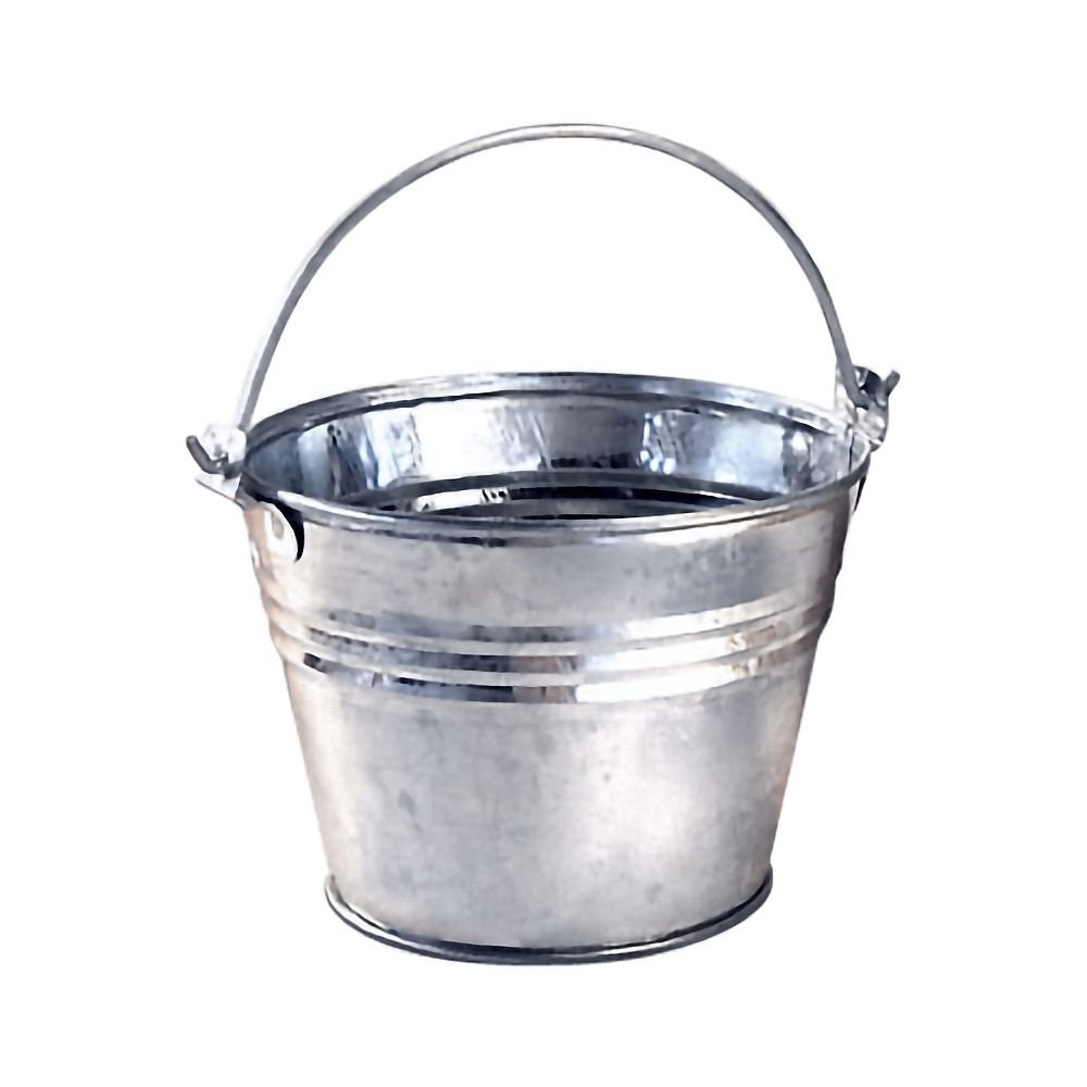 10 Mini Beach Pails, Mini Tin Pail Bucket Party Favor (10 Pcs), Mini ...