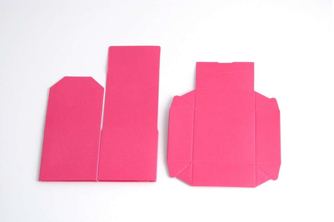 10 Pink Favor Boxes, Wedding Favor Boxes, Candy Boxes, Party Favor Box ...