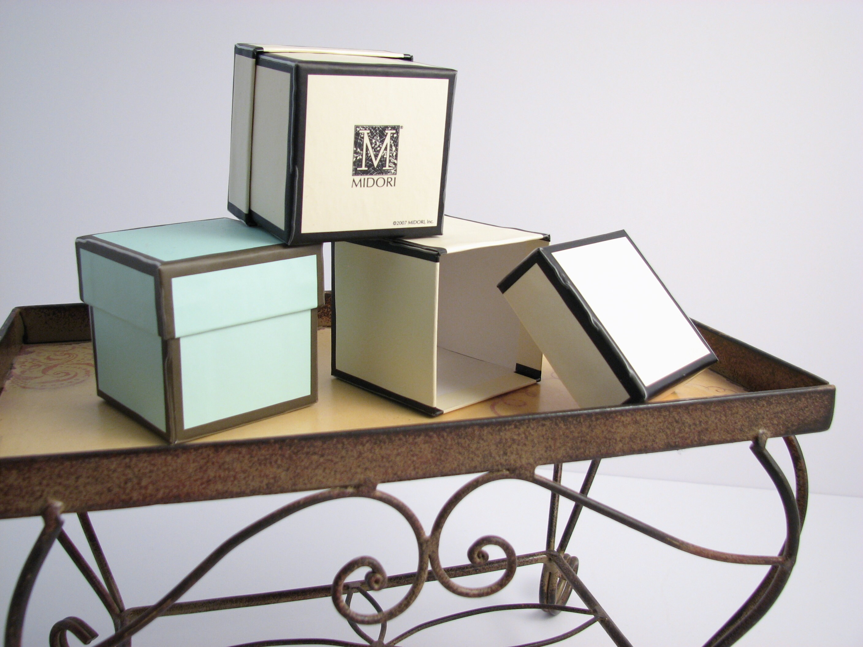 25 Ivory Favor Box 25 Pcs Blue Square Favor Box 2 X 2 X 2 - Etsy