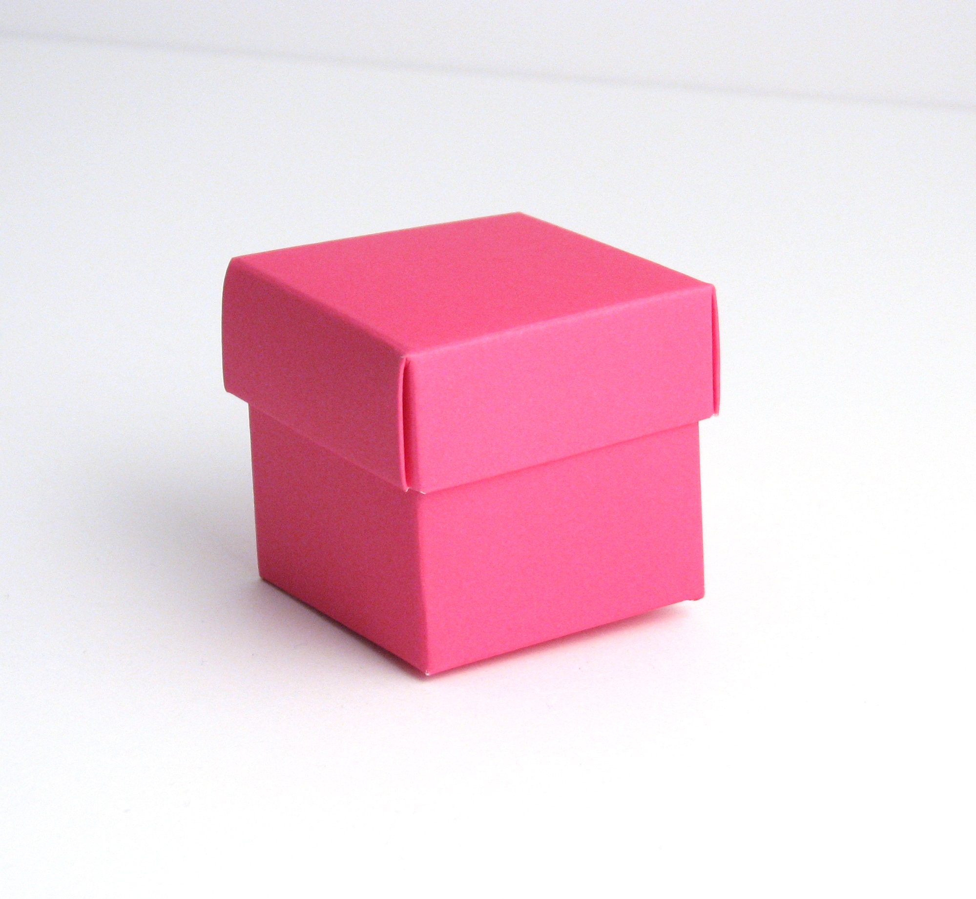 10 Pink Favor Boxes, Wedding Favor Boxes, Candy Boxes, Party Favor Box ...