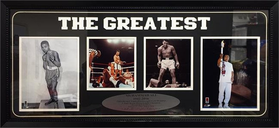 15x35 Deluxe Frame - Muhammad Ali Photos From 1942-2016 - Famous ...